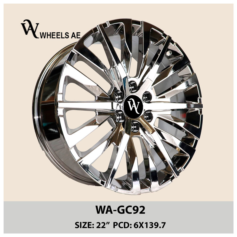 Chevrolet Tahoe 22 Inch Chrome Wheel WA-GC92 – Multi-Spoke Luxury Alloy ...